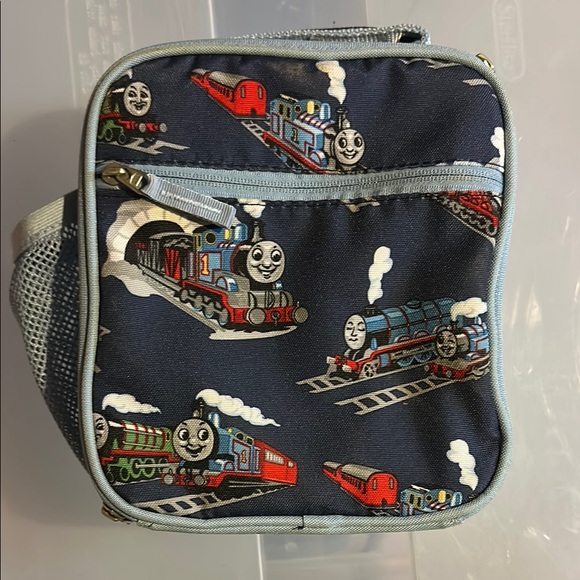 Pottery Barn Kids | Other | Pottery Barn Kids Blue And Red Train ...